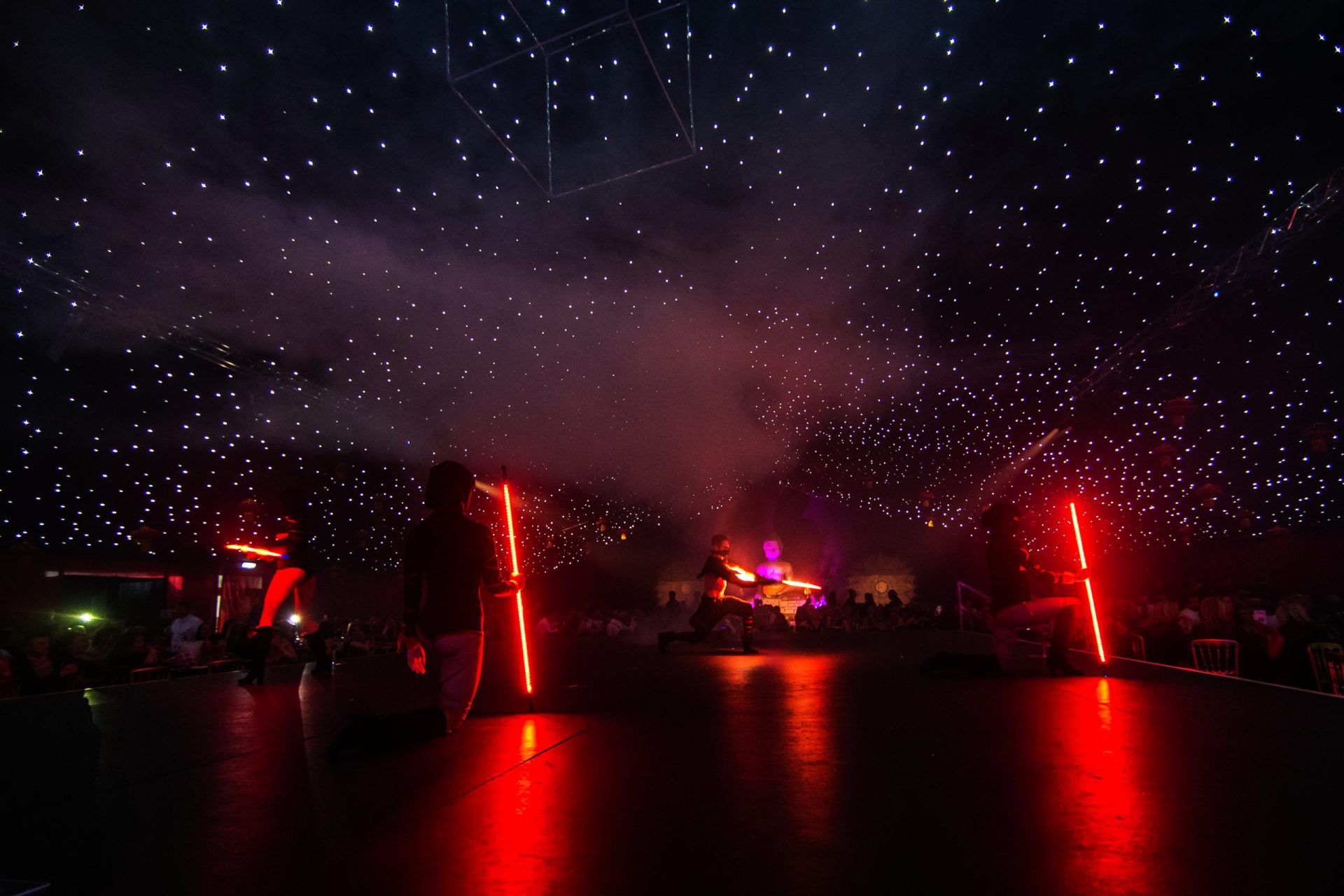 LED Warrior Cube Act | Gravity Live